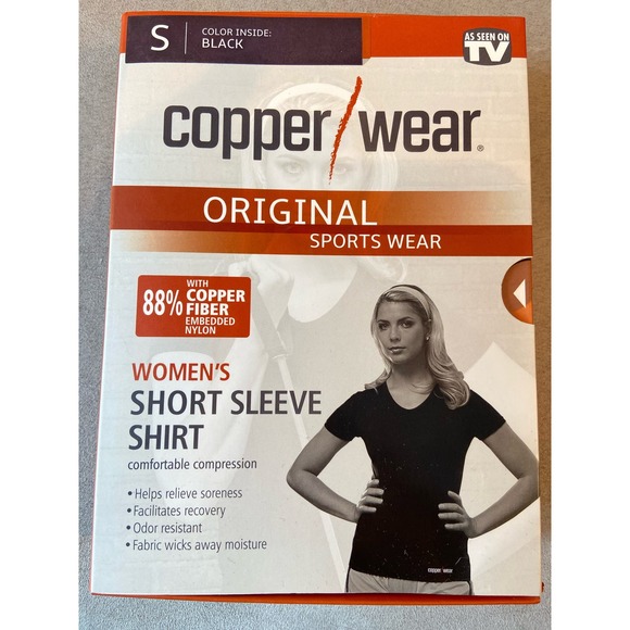 Copper wear | Tops | Copper Wear Original Womens Short Sleeve Shirt As ...